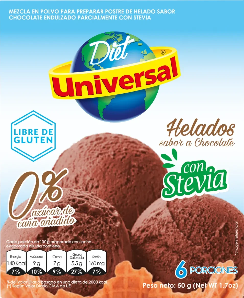 Helado sabor a Chocolate 50g - Universal