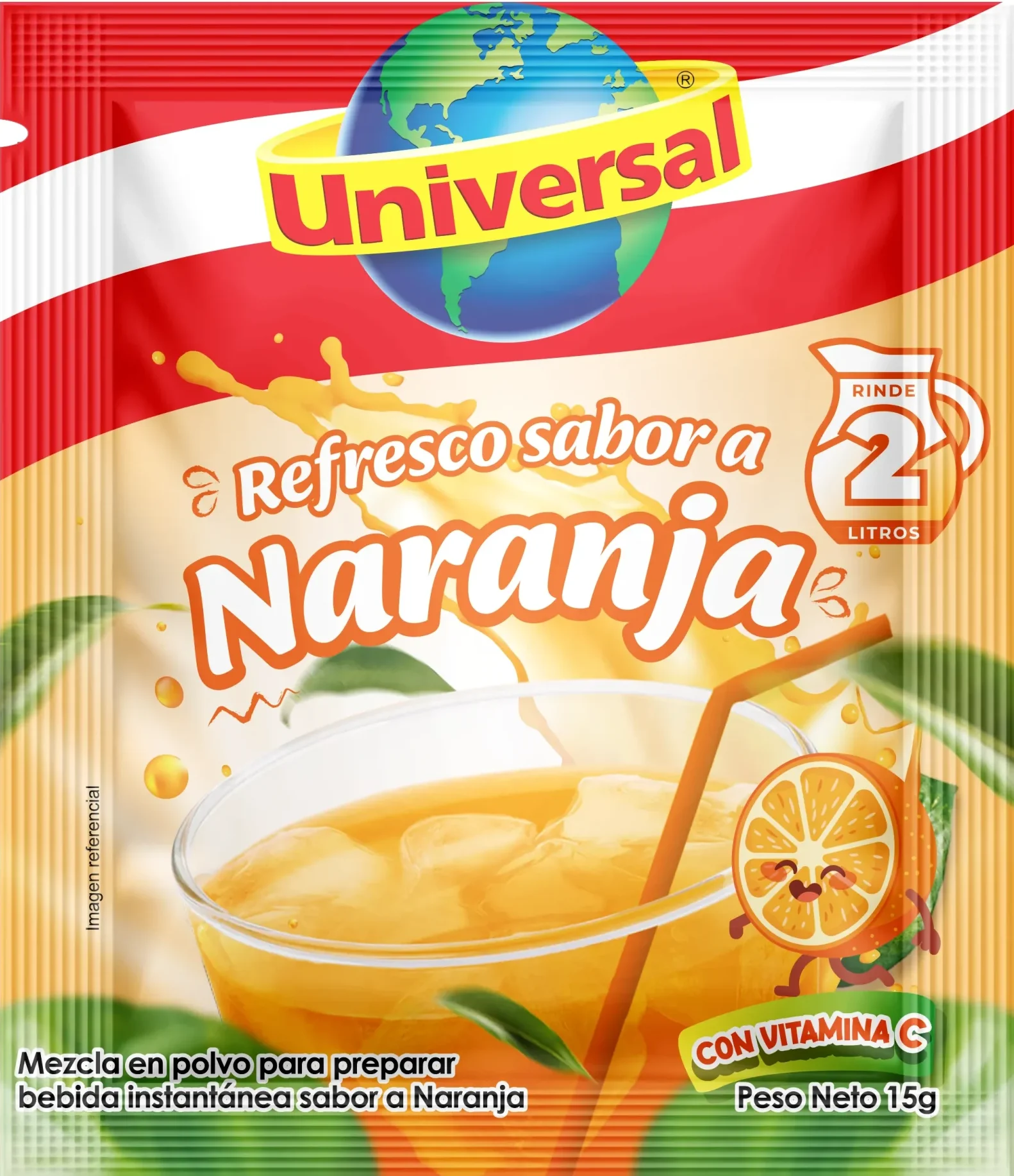 Refresco sabor a Naranja - Universal