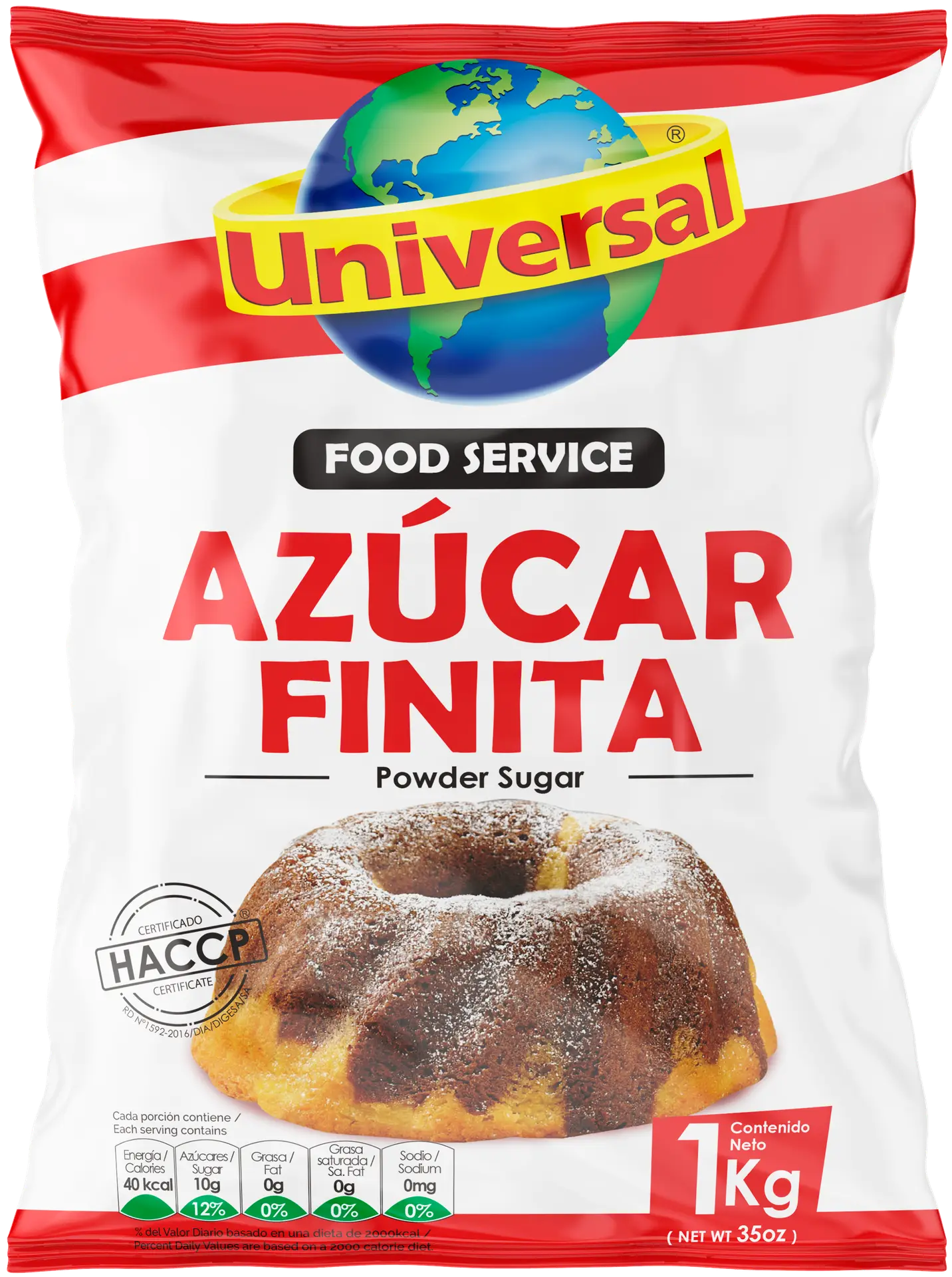 Azúcar finita 1kg - Universal